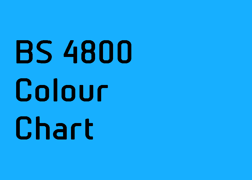 BS 4800 Colour Chart Hiberform Hiberform